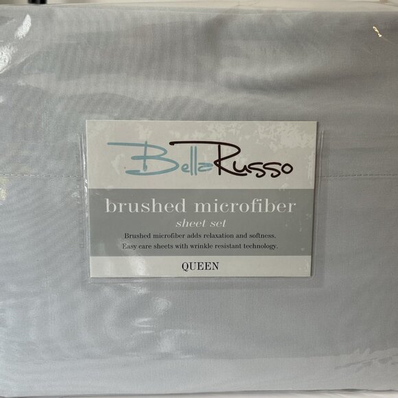 Bella Russo | Bedding | Bella Russo Brushed Microfiber Sheet Set Queen ...